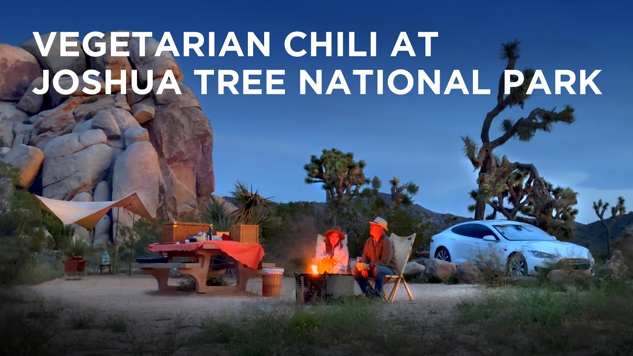 S1: E5 Vegetarian Chili at Joshua Tree National Park - Tesla Model S ...