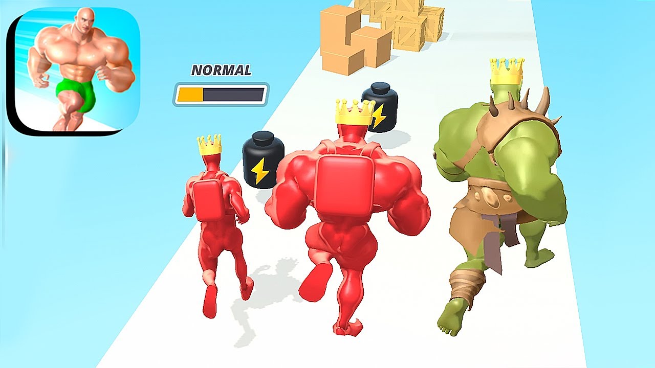 Muscle Rush - All Levels Gameplay Android,ios (Levels 174-176) - YouTube