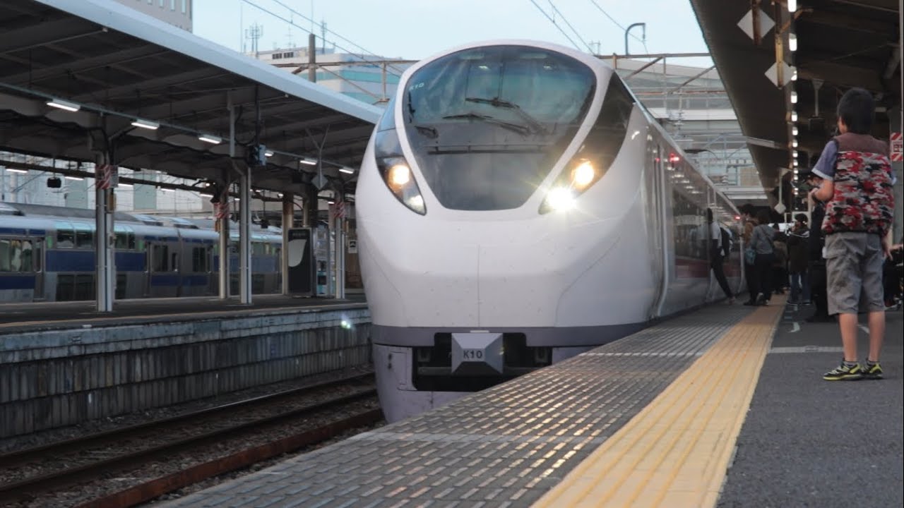 勝田駅にて特急いわき発からの657系を撮影してみました。 - YouTube