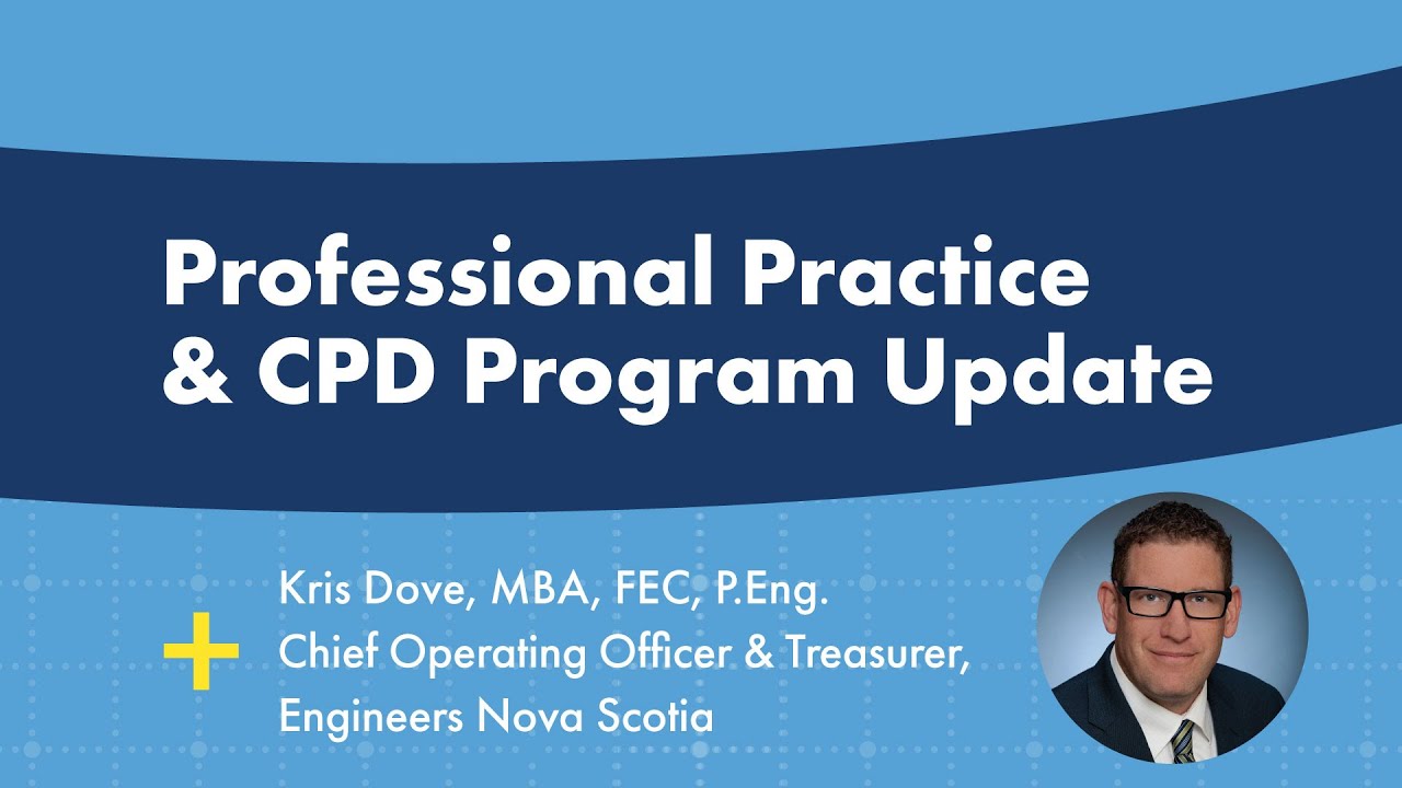Professional Practice and CPD Program Update - YouTube