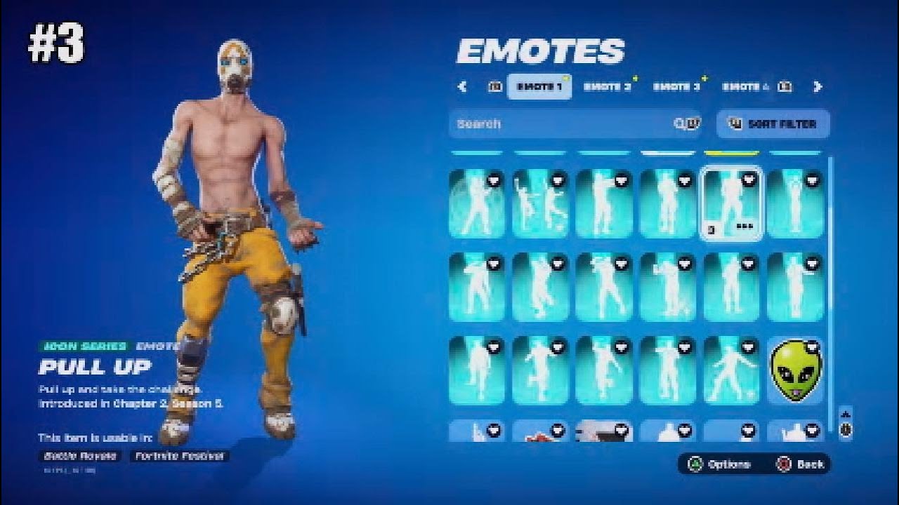 THE MOST WANTED ICON SERIES EMOTES IN FORTNITE - YouTube