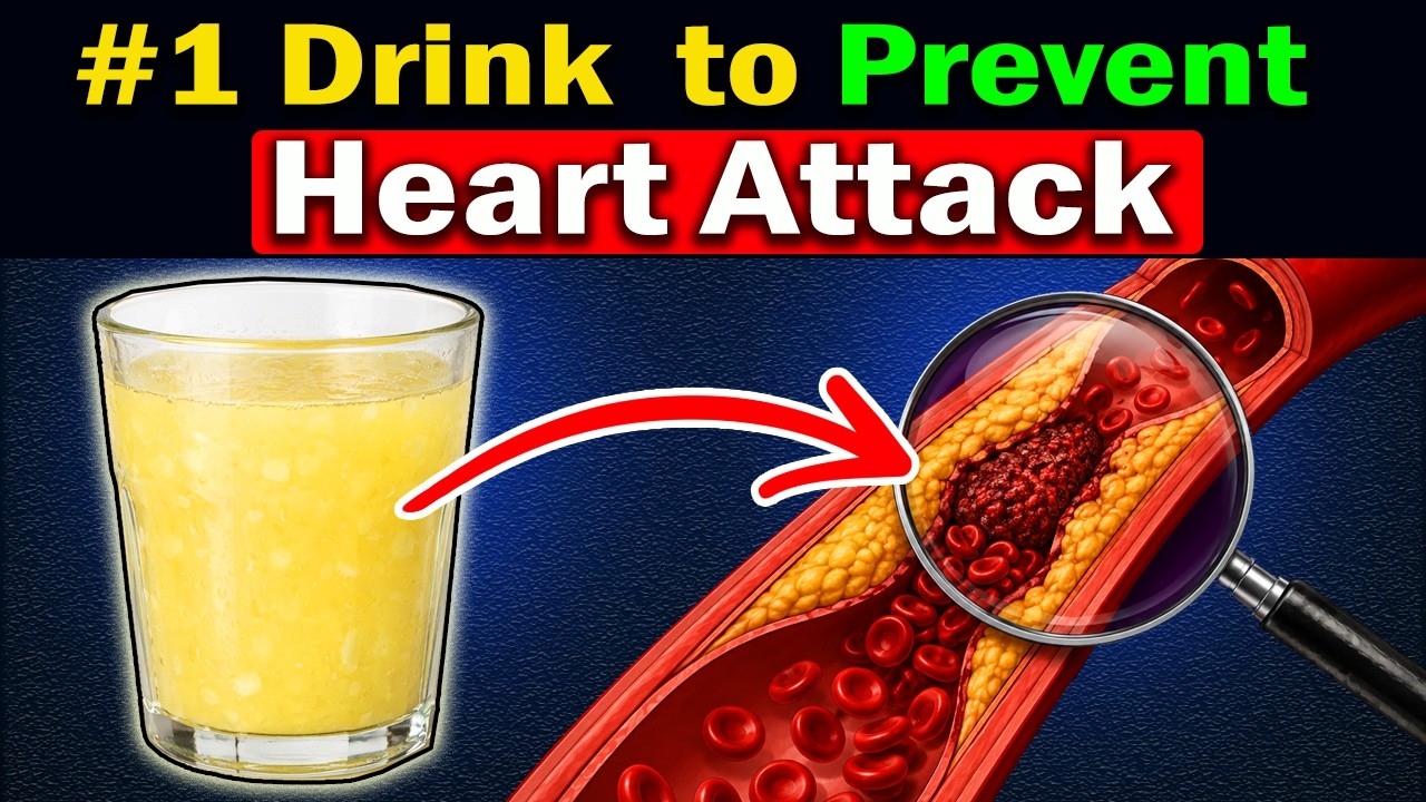 Drink THIS to Flush Plaque & Unblock Arteries Naturally ! - YouTube
