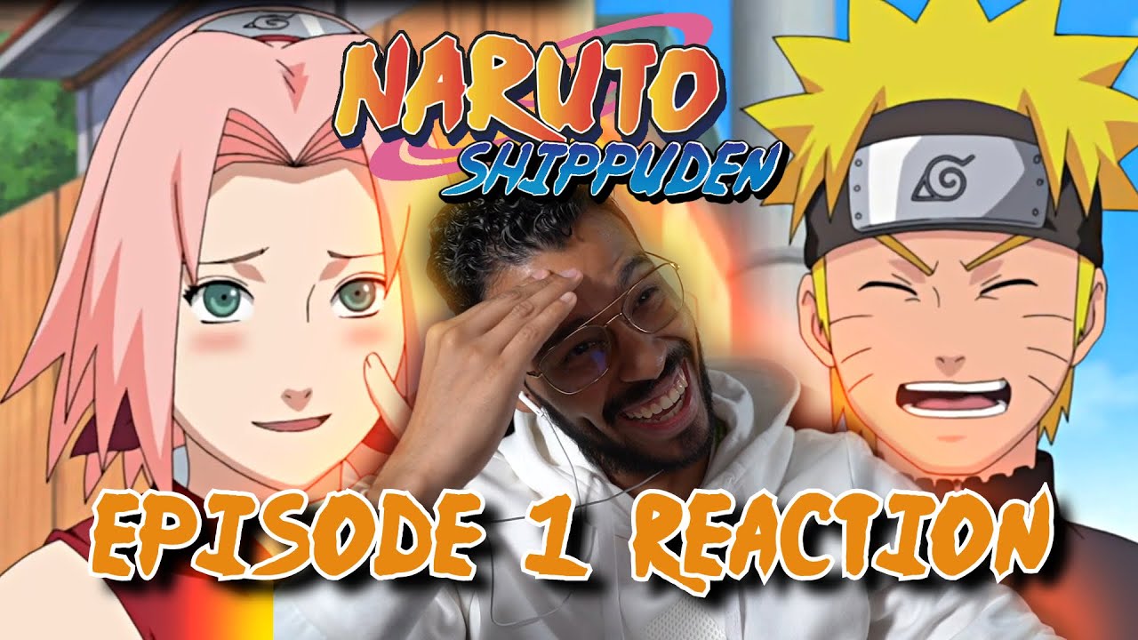 RIZZ no JUTSU?! | Naruto Shippuden Episode 1 REACTION - YouTube