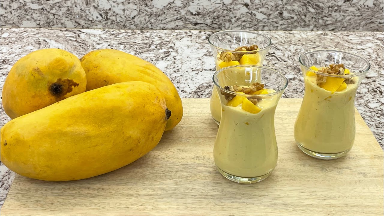 Creamy Mango Shots by Food Bean - YouTube