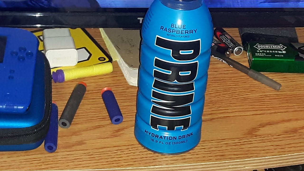 reviewing Prime blue raspberry - YouTube