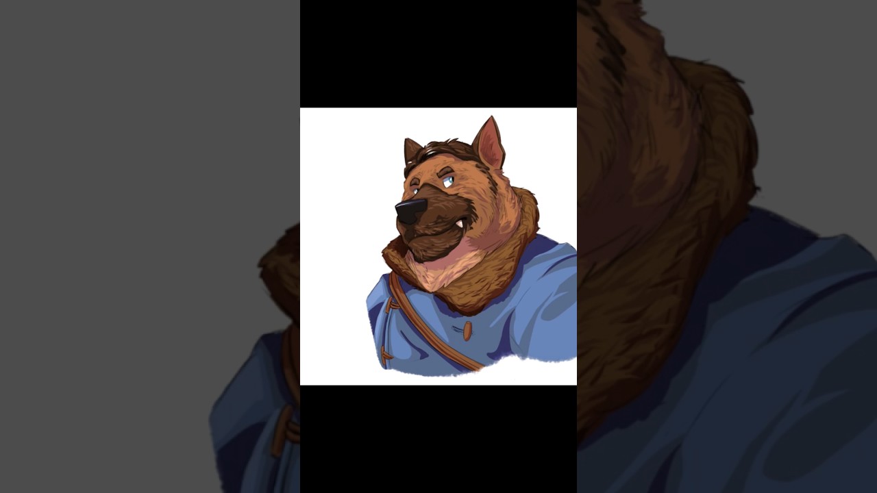 Arthur Morgan as a German Shepard | Red Dead Fanart #furry #fanart ...