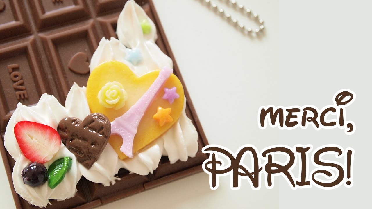 Merci, PARIS! [スイーツデコ / sweets deco / 스위츠 데코 ] - YouTube