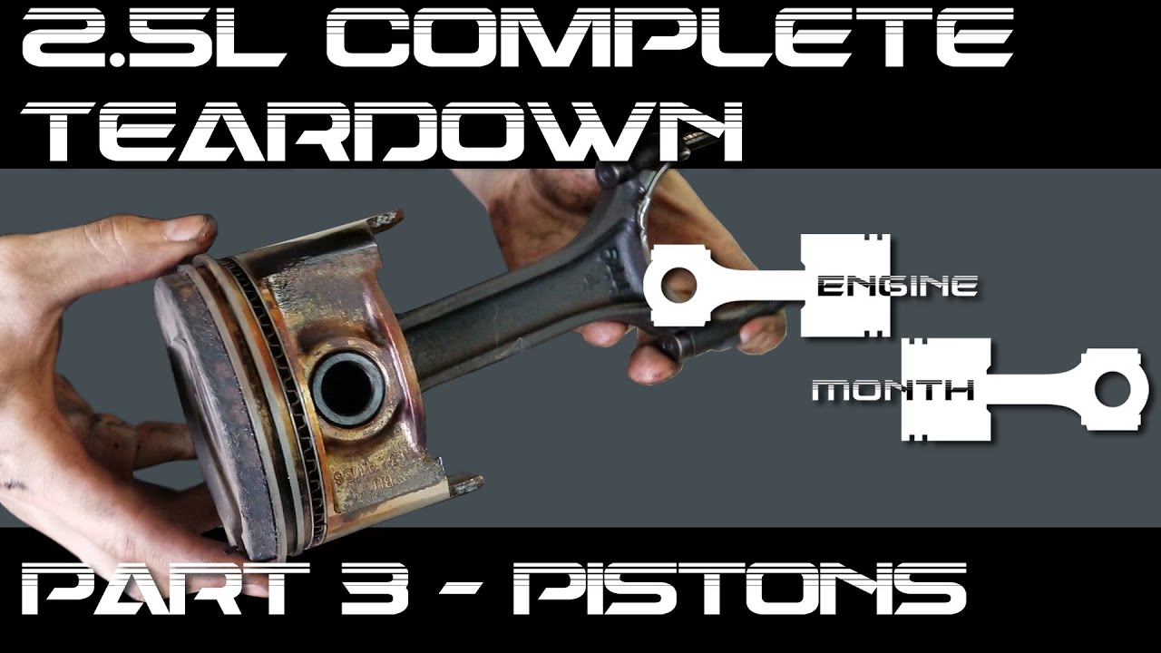 Jeep 2.5L 4 Cylinder Engine Complete Tear Down Part 3 - YouTube