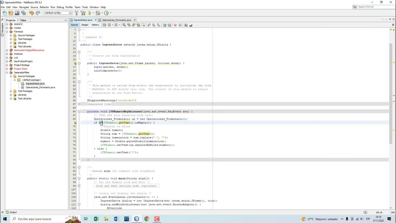 Separador de miles en java - YouTube
