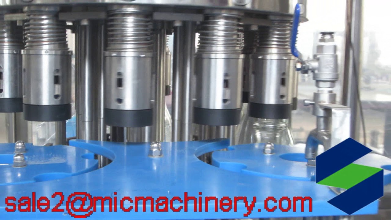 12 1 Automatic hot juice glass bottle filling sealing machine for 1L ...