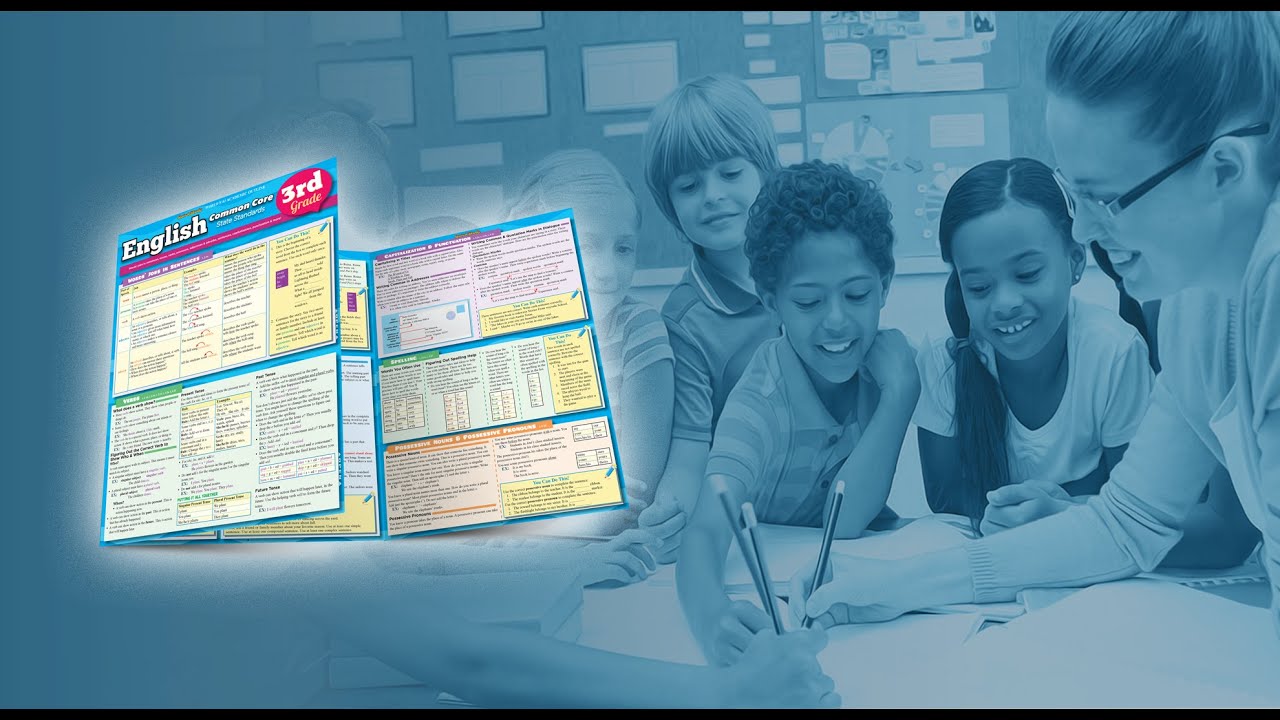 QuickStudy | English Common Core - 4th Grade Laminated Study Guide ...