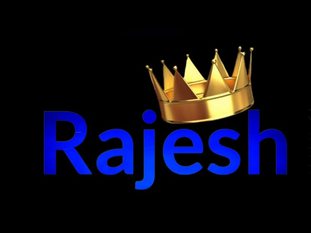 Rajesh Name Wallpaper