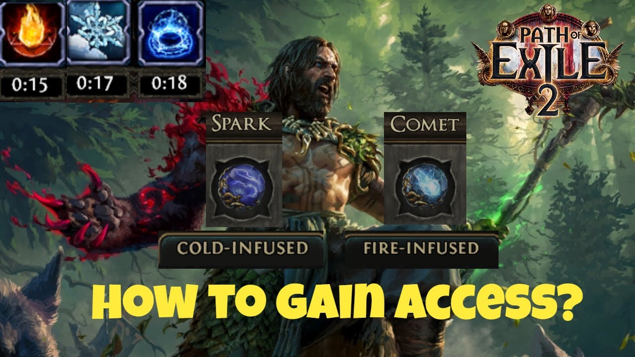 [PoE2] How To Gain Access to "Cold-Infused Spark" & "Fire-Infused Comet ...