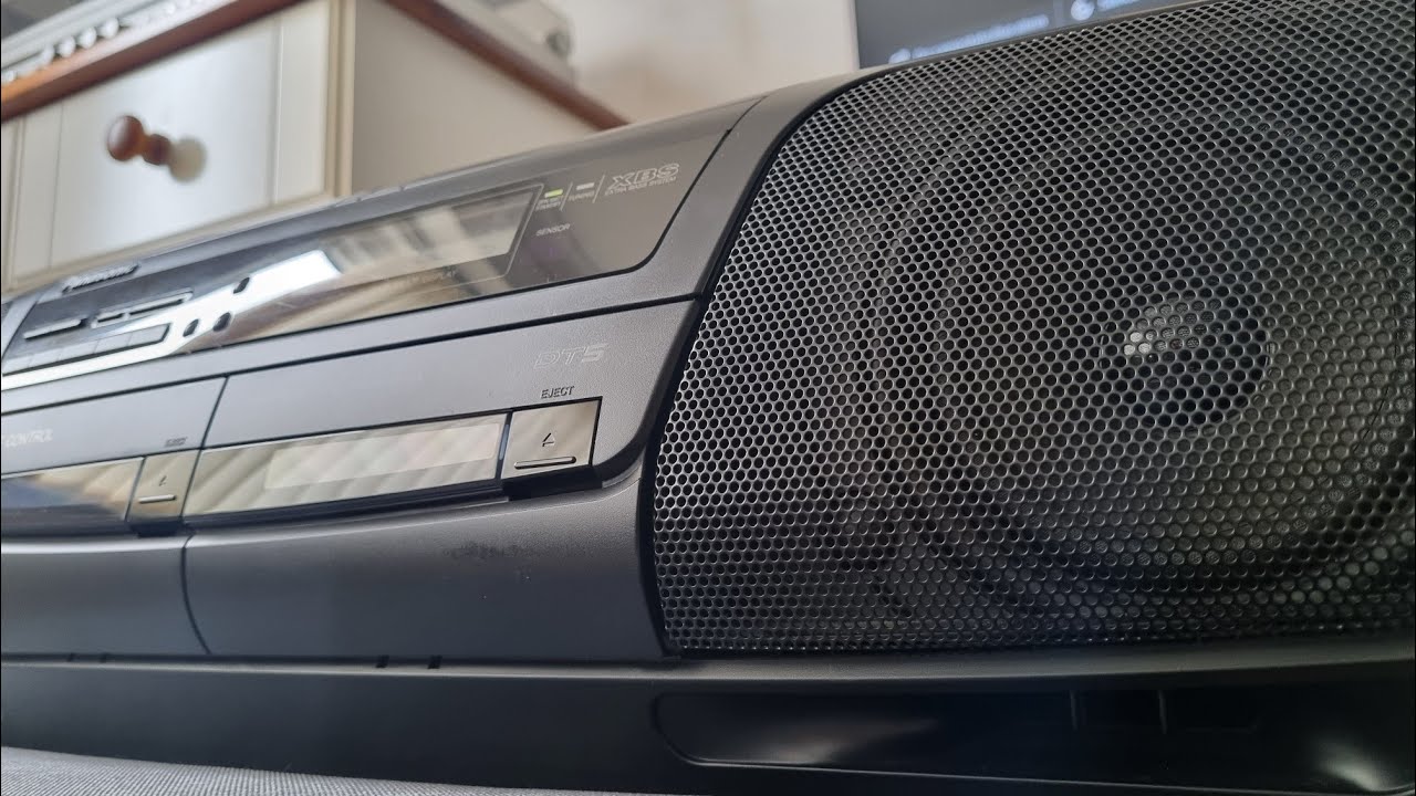 Panasonic RX-DT5 (1991) - YouTube