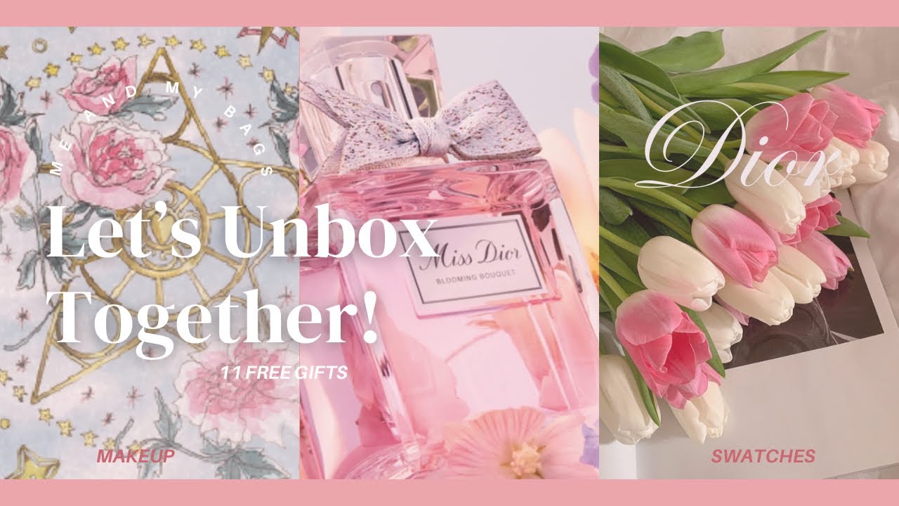 DIOR Beauty Unboxing || 11 Freebies || Eye and Lip Liner Swatches || # ...