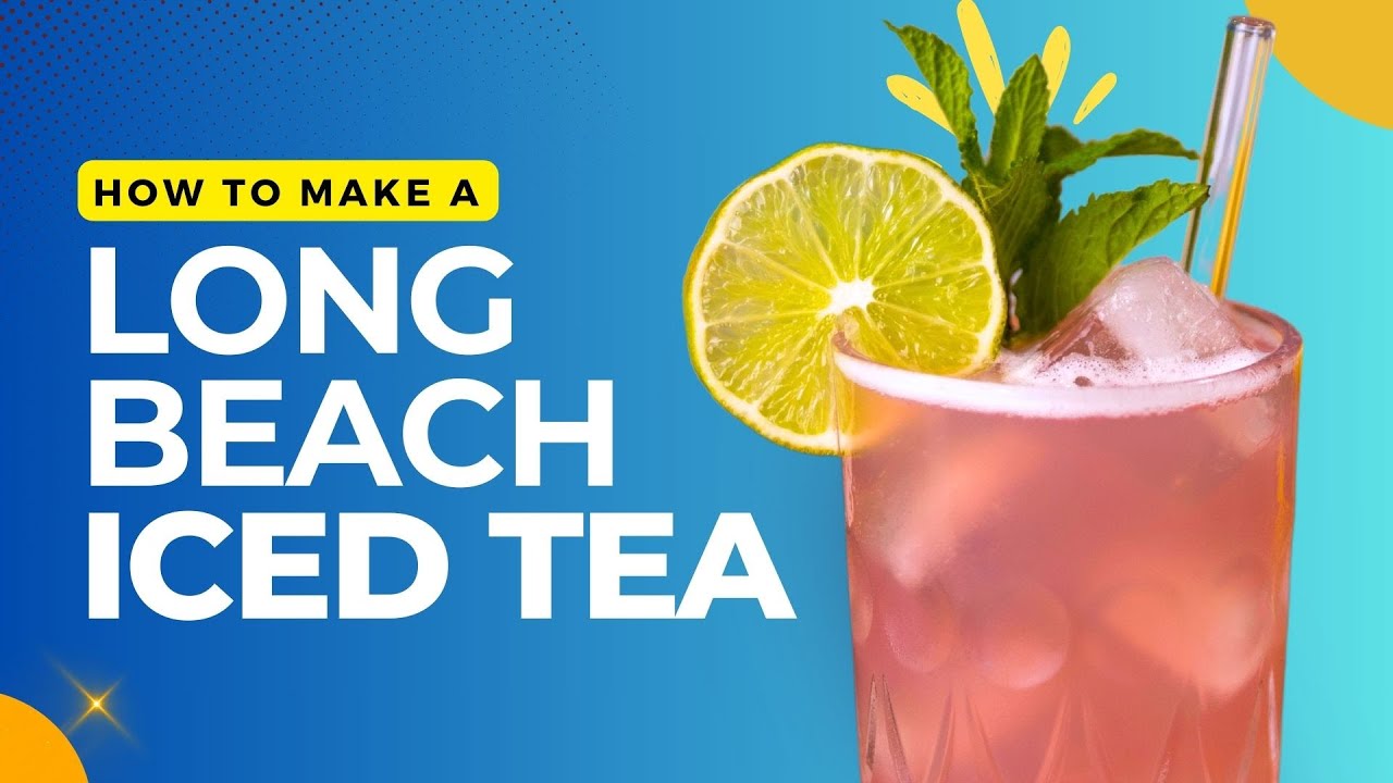 Strong & Refreshing!? How to Make a Long Beach Iced Tea - YouTube