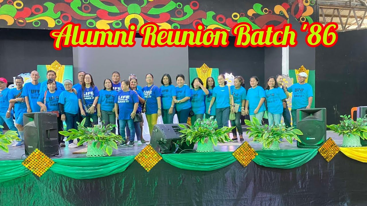 Alumni Reunion Batch '86 - YouTube