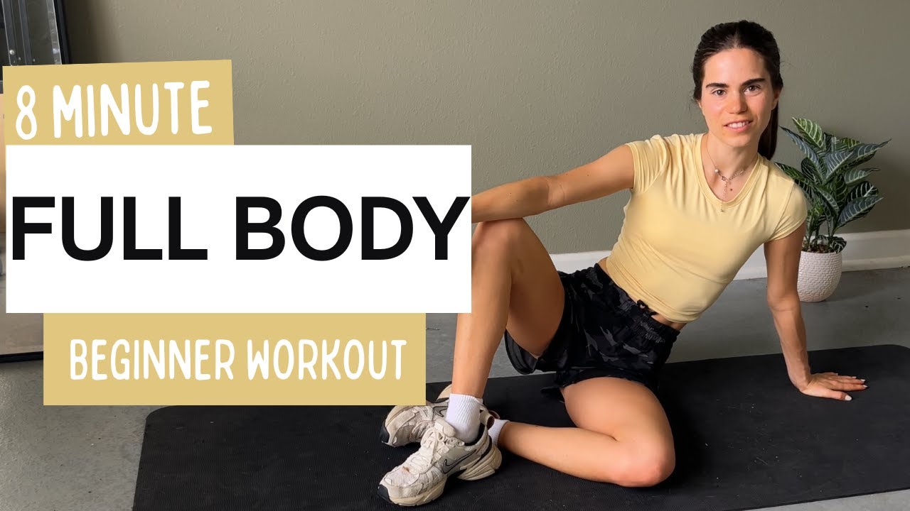 8 MIN FULL BODY WORKOUT / Beginner Friendly Workout / Tone up and get ...