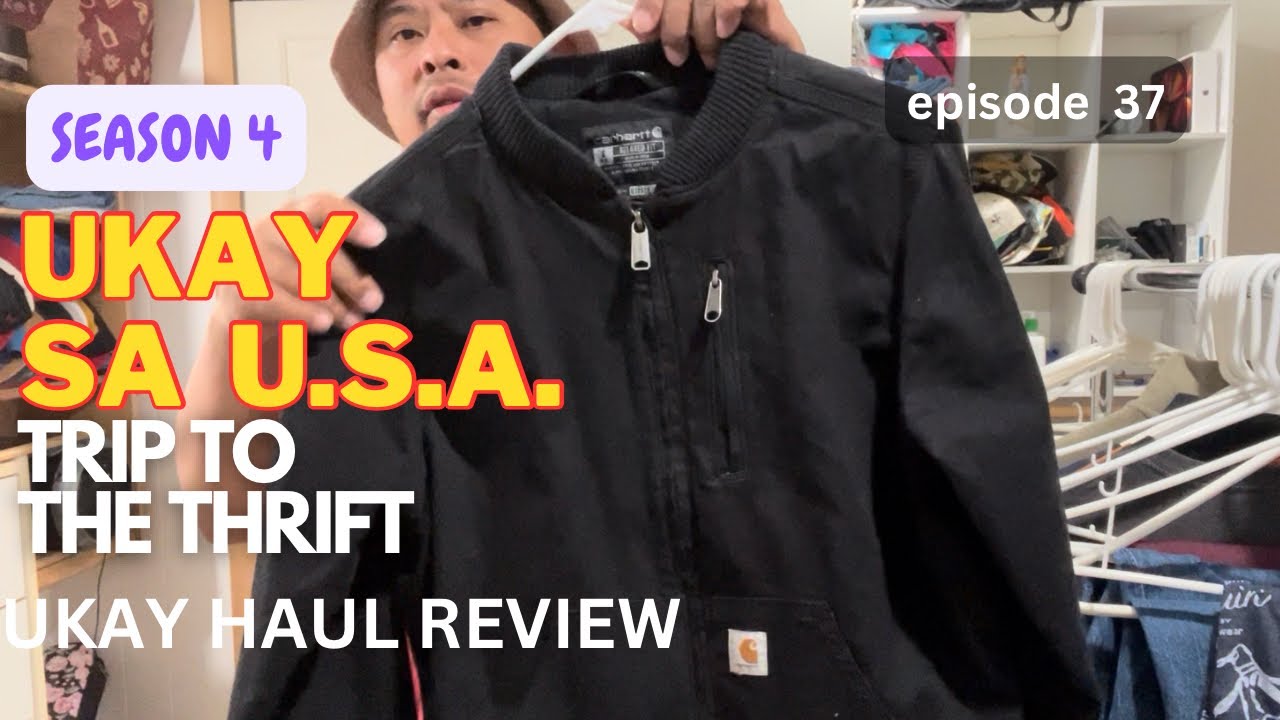 S4E37 TRIP TO THE THRIFT | UKAY IN THE U.S.A. | UKAY HAUL REVIEW - YouTube