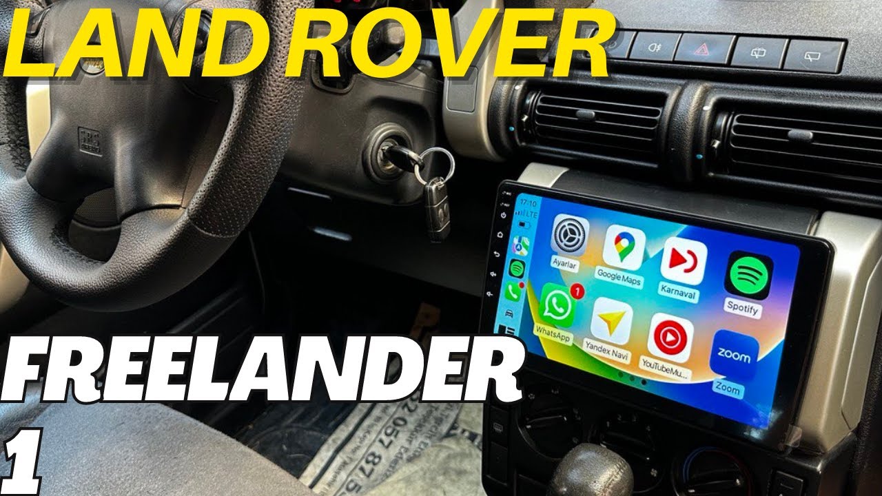 LAND ROVER FREELANDER 1 CarPlay ve AndroidAuto Destekli Android ...
