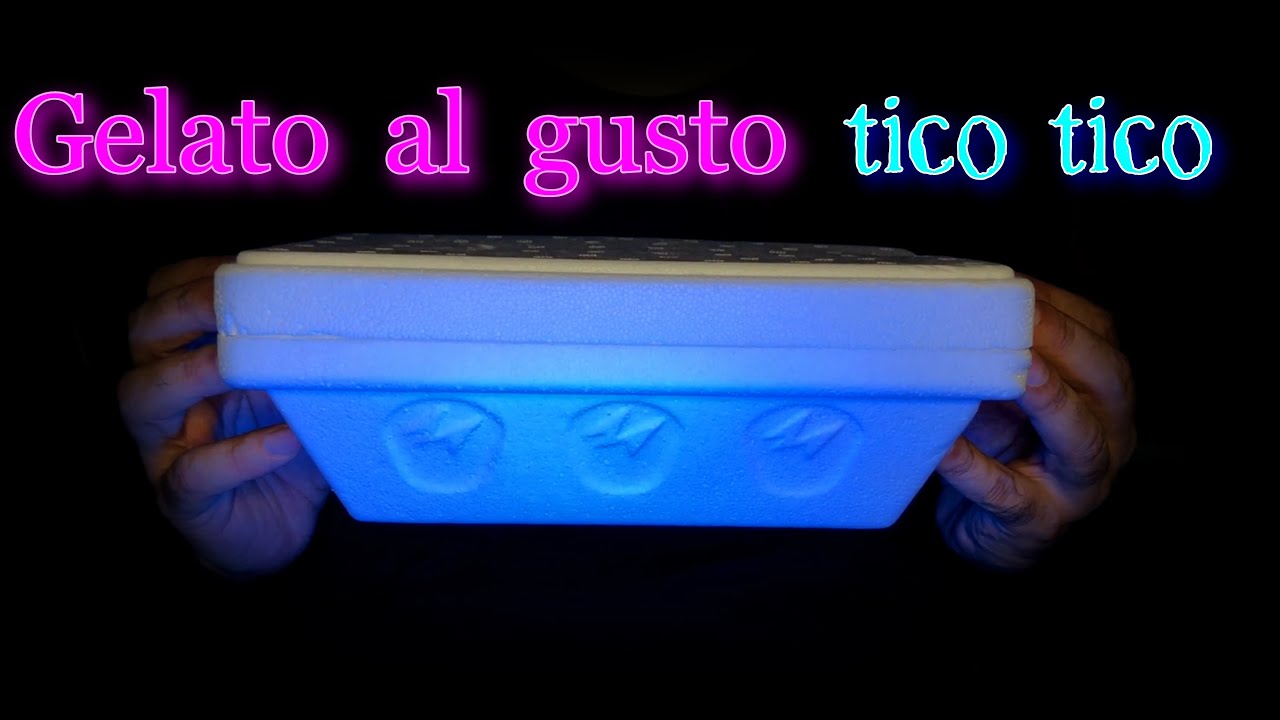 Ho comprato un gelato al gusto tico tico, 🍨 ASMR ITA, scratching ...