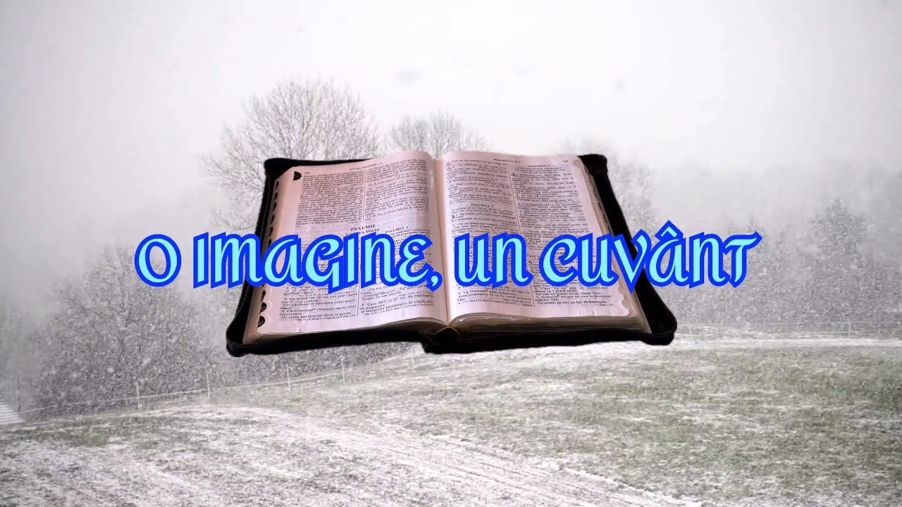 O IMAGINE, UN CUVÂNT - 19 12 2023 - YouTube