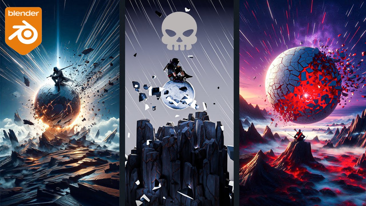 Master DYNAMIC Animation EFFECTS with KEYED Physics, GEO nodes & 27 ...