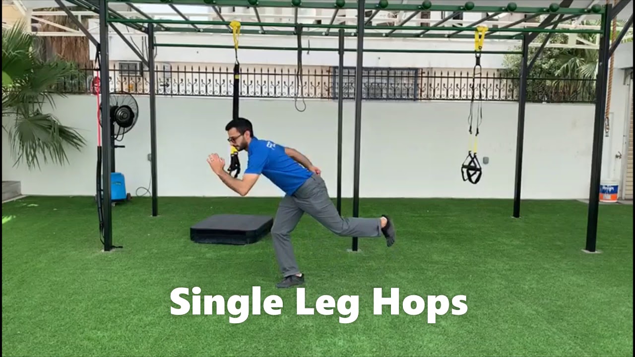 Single Leg Hops - YouTube