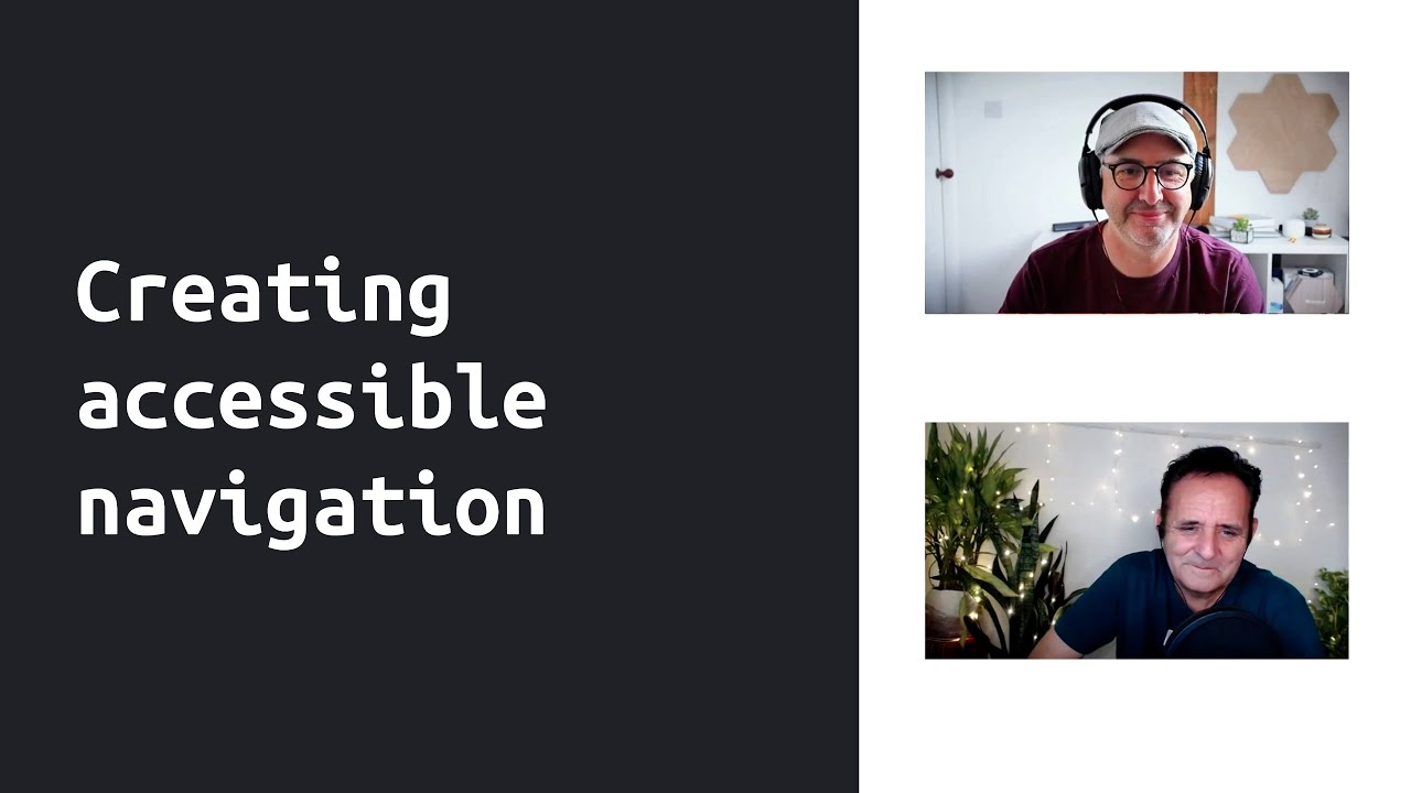 Creating accessible navigation - YouTube