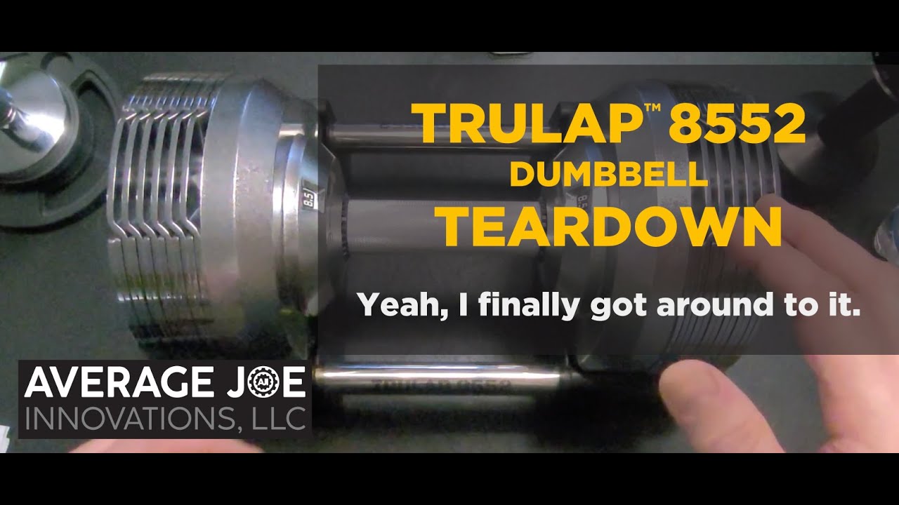 Average Joe Teardown of a TRULAP™ 8552 Adjustable Dumbbell -- another ...