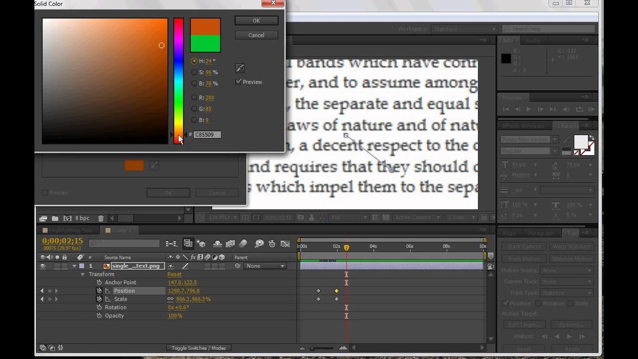 TUTORIAL Highlighting Text In After Effects YouTube tutorial-highlighting-text-in-after-effects-youtube