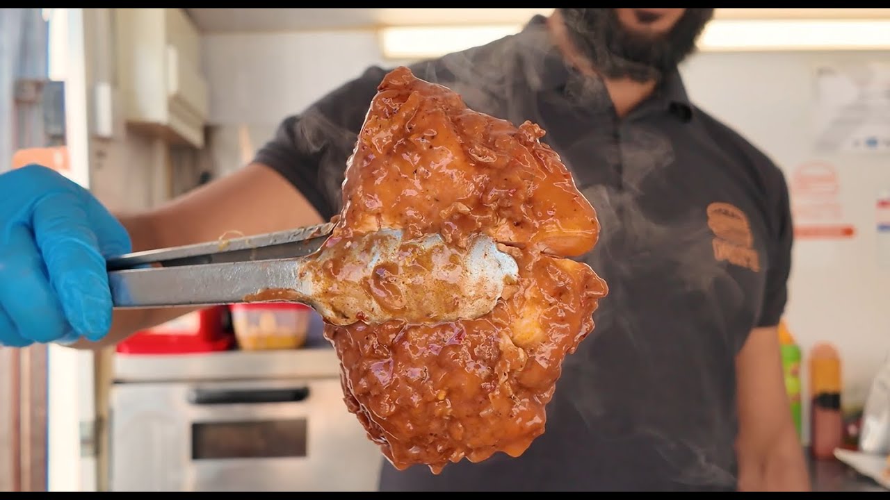 BEST SPICY DIPPED BURGER IN THE MIDLANDS? - MKZ EXPRESS - YouTube