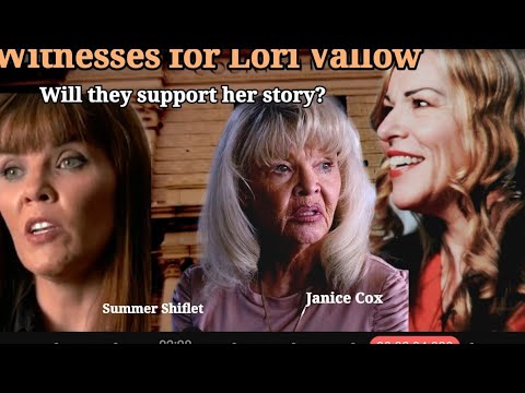 LORI VALLOW: What can we Expect Charles Vallow Trial: Def. Witnesses ...
