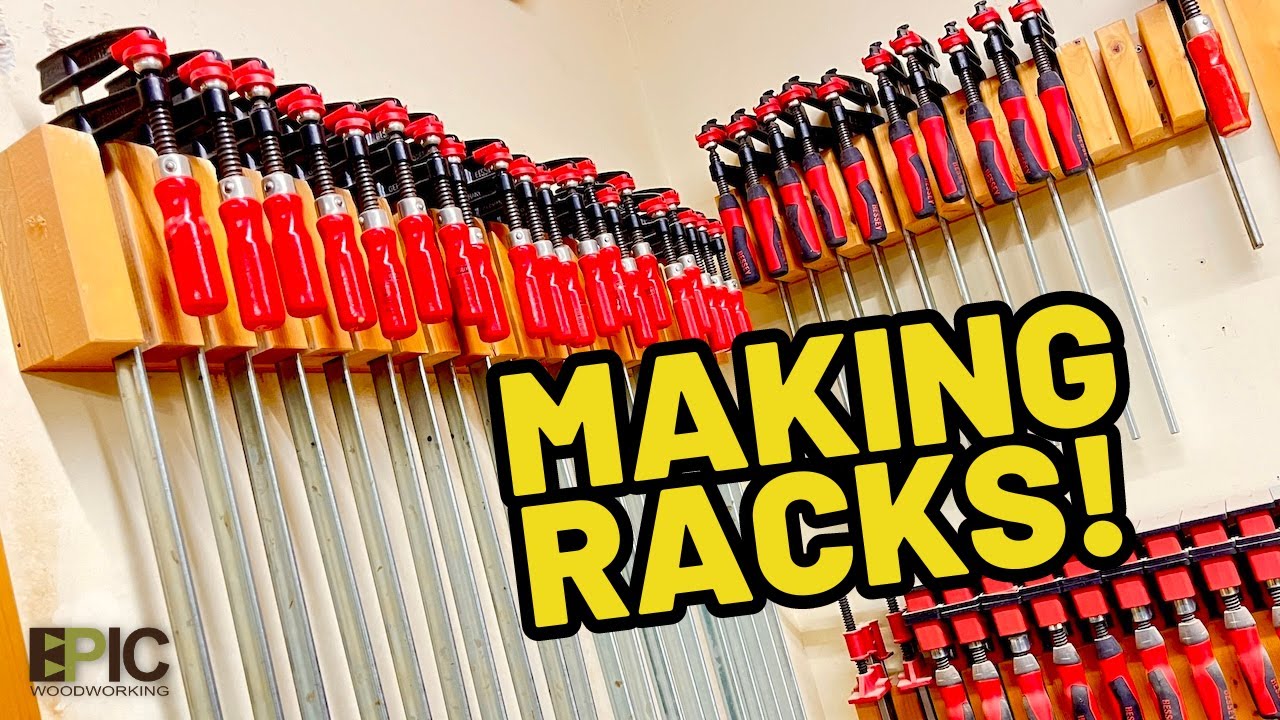 How to Make Clamp Racks - YouTube