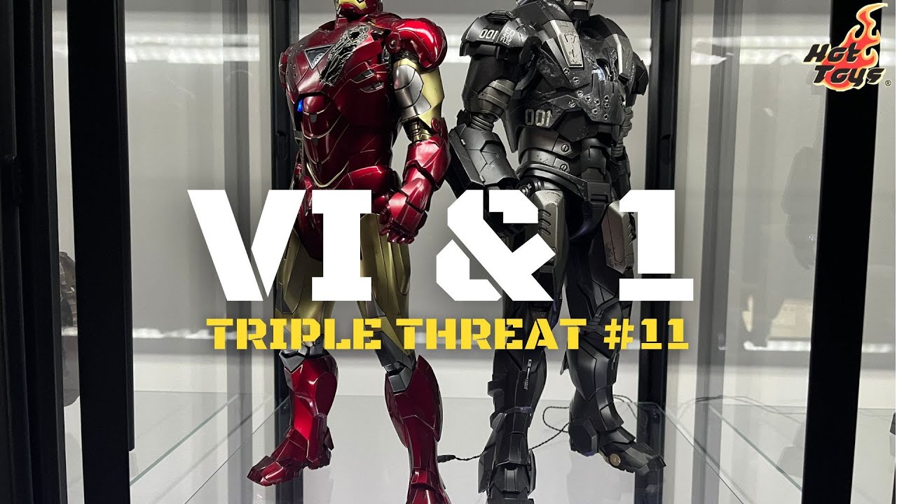 HOT TOYS | IRON MAN MARK 6 and WAR MACHINE MARK 1 #hottoys #ironman ...