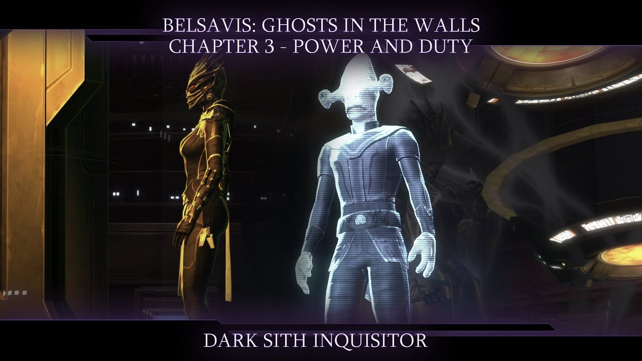 SWTOR ⦖Sith Inquisitor DS⦕ #19 - Ghosts in the Walls (Belsavis) - YouTube
