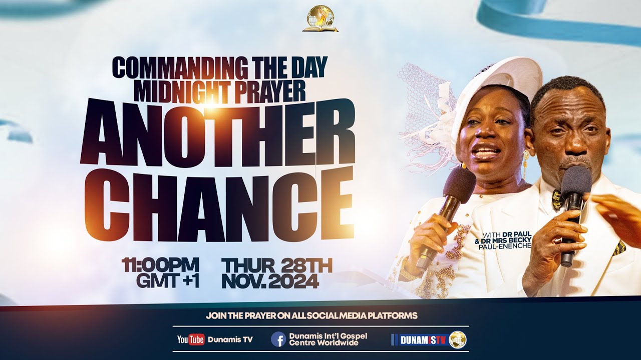 COMMANDING THE DAY-ANOTHER CHANCE REBROADCAST. 29-11-2024 - YouTube