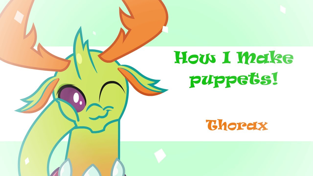 How I make MLP flash puppets - YouTube