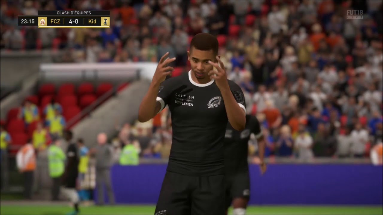 awesome goal fifa gabriel jesus fut fifa 18 - YouTube
