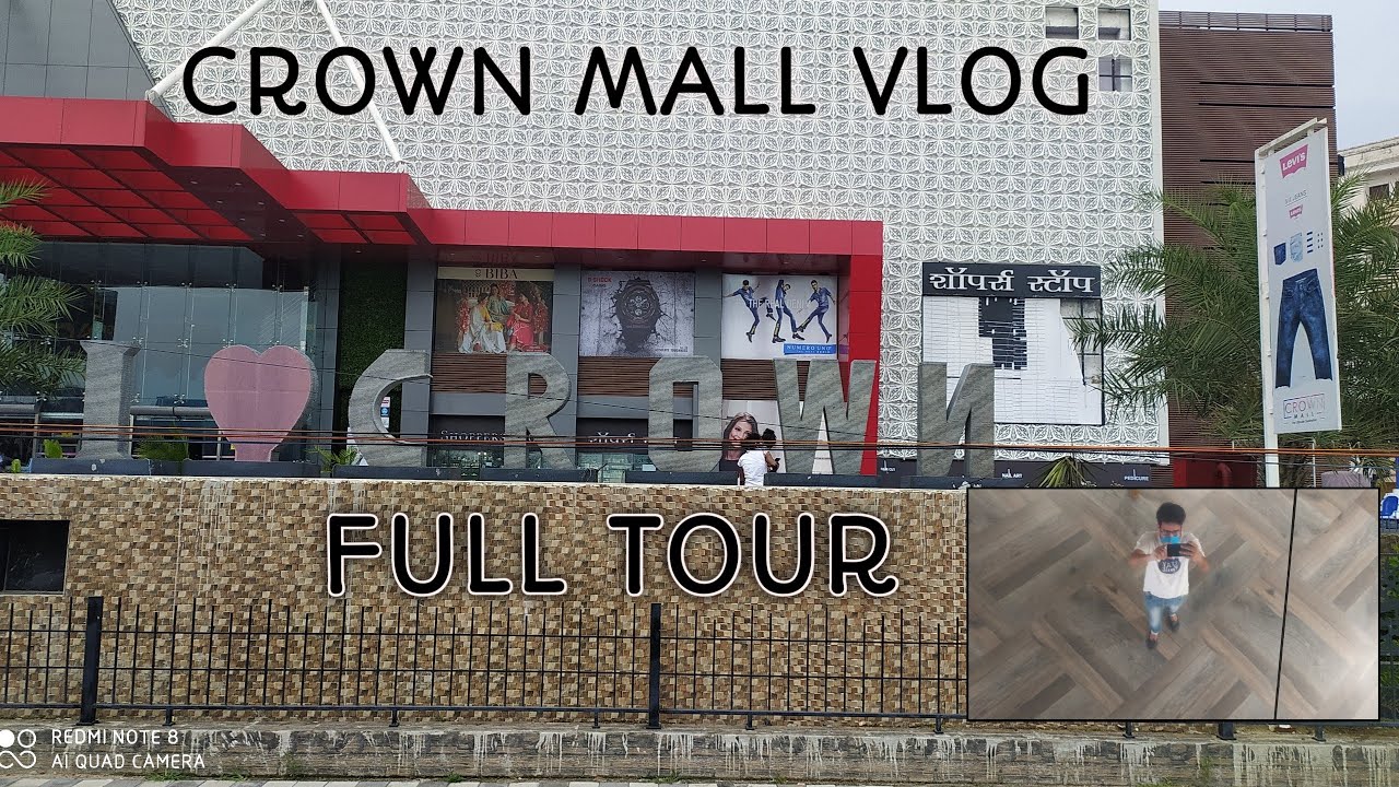 Crown Mall Lucknow Full Tour Bbd College Vlog Hasan bbk #crownmall # ...