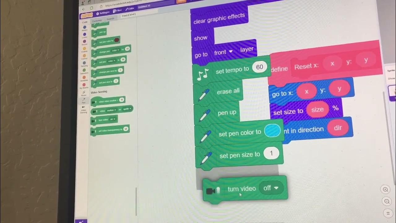 How to make scratch inside of scratch! Part 1 - YouTube