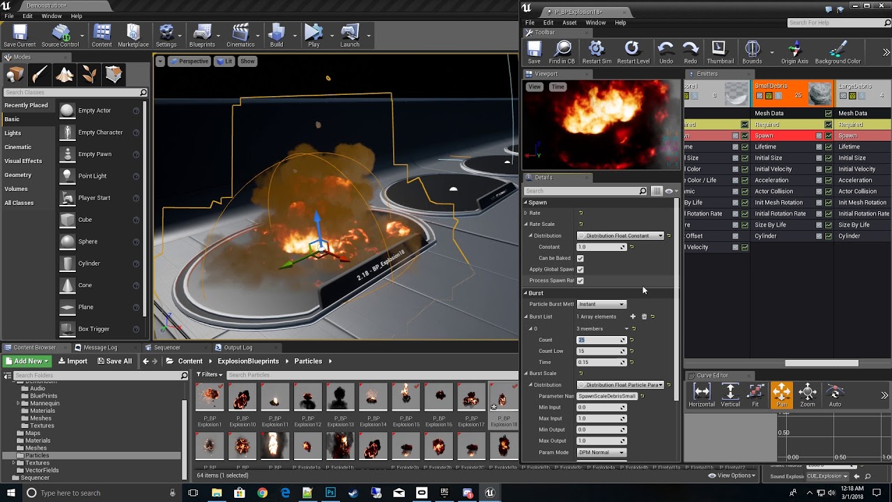 Updating the Explosion Blueprints - YouTube