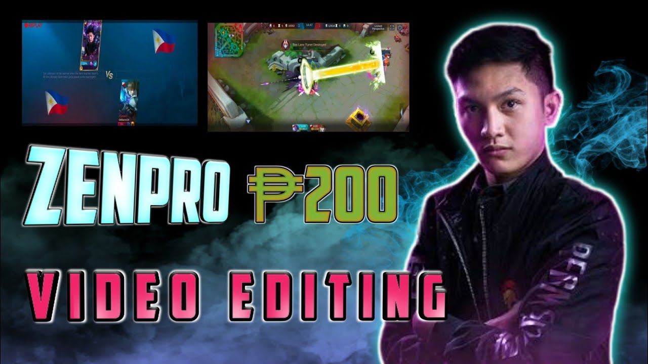 Zenpro P200 video editing Zenfree vs gusion #Zenpro - YouTube