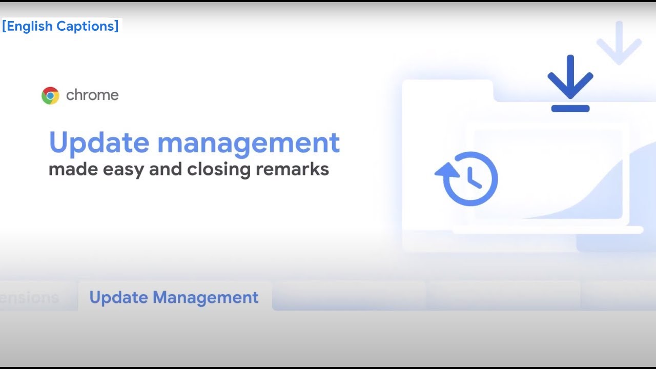 Update management made easy and closing remarks - YouTube