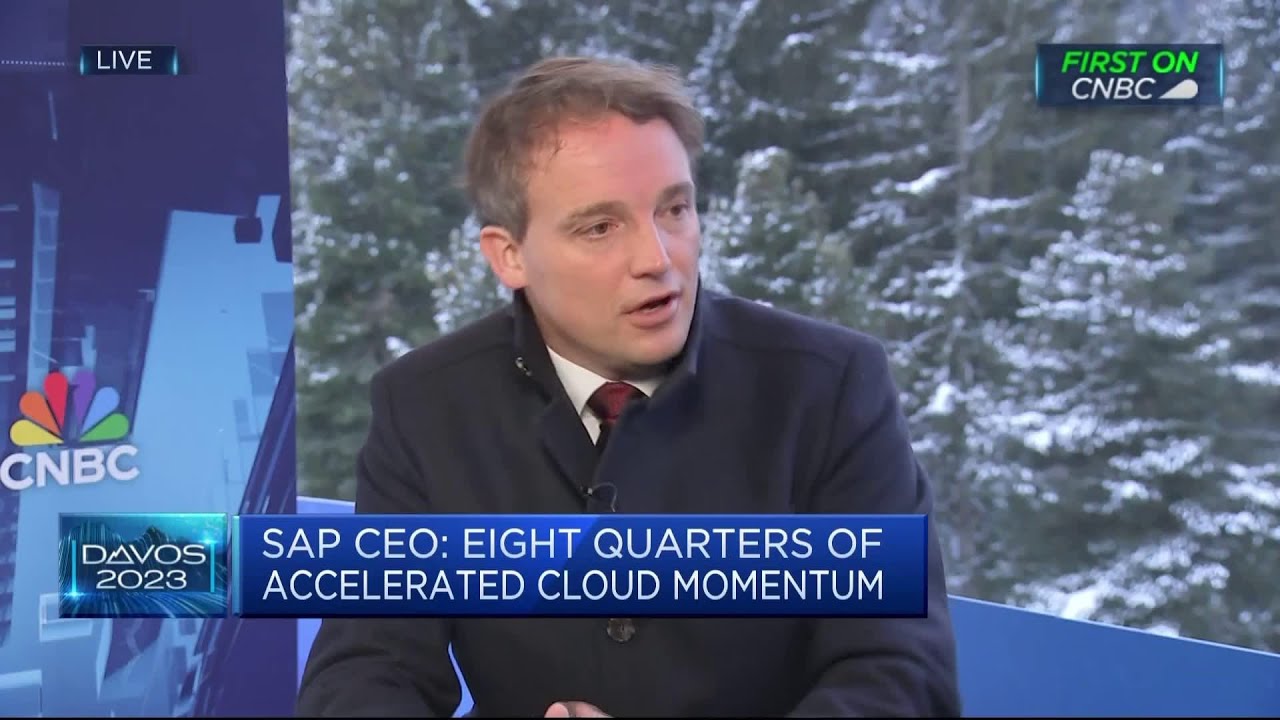 SAP CEO says we're entering 'next phase of globalization' - YouTube