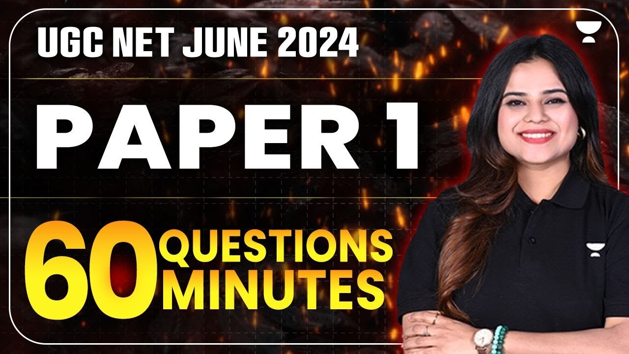 UGC NET 2024 Paper 1 Top 60 Questions | 100% Expected Questions of ...
