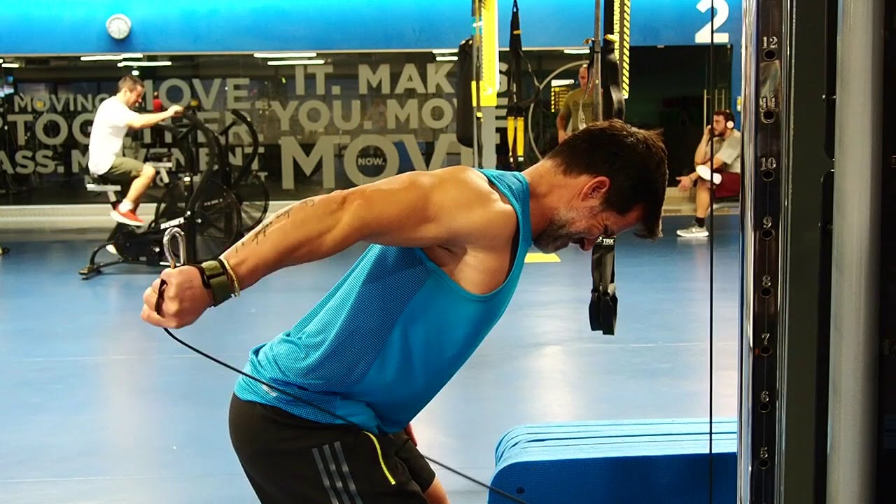 Kick Back Unilateral com Cabo - YouTube