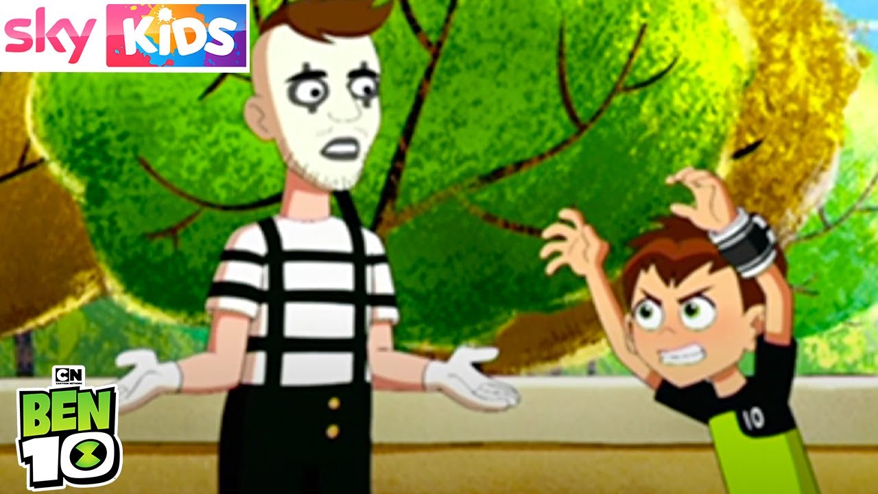 Ben 10 - Scary Face Clown - Sky Kids - Cartoon Network - YouTube