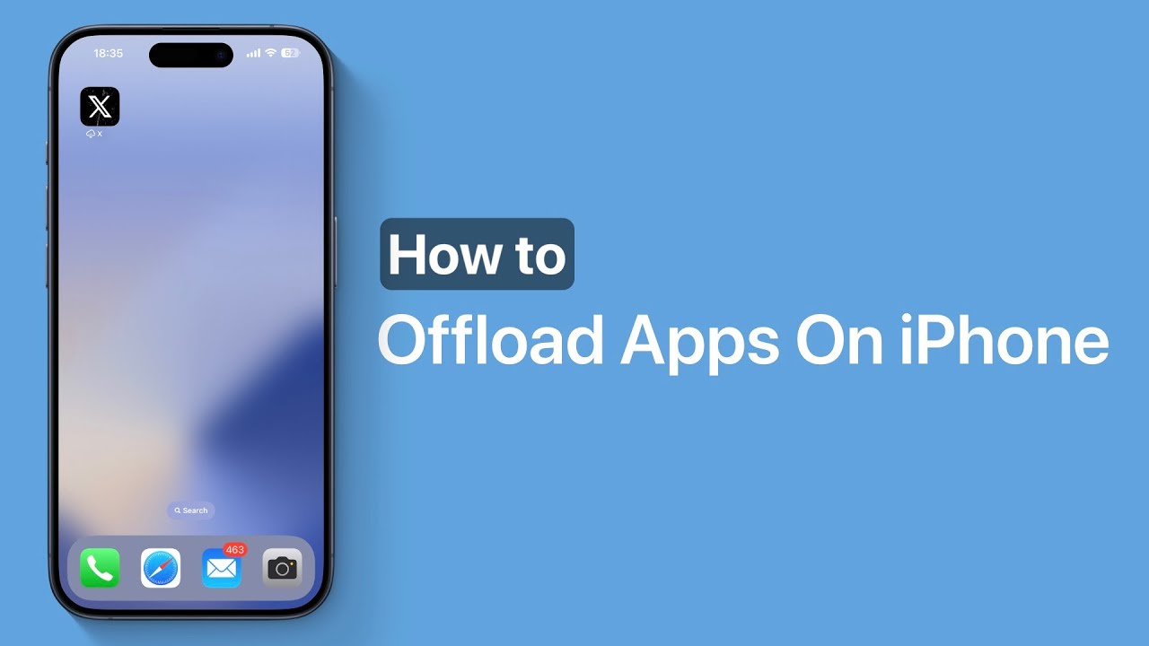 How To Offload Apps On iPhone Automatically And Manually - YouTube
