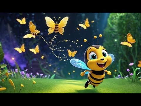 Benny Bee Flies Over the Tree | Cheerful Bee Song for Toddlers | Fun ...
